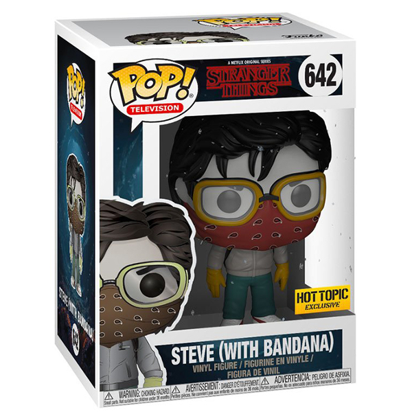 Funko Pop! Stranger Things Steve With Bandana 642 Exclusivo Original ...