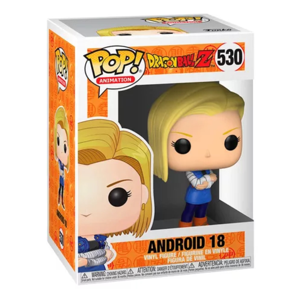 Funko Pop Animation Dragon Ball Z Android 18 530 Original Colecionavel ...
