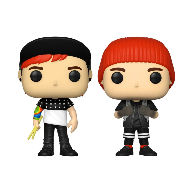 Funko Pop! Rocks Twenty One Pilots Josh & Tyler 2 Pack Exclusivo Glow ...