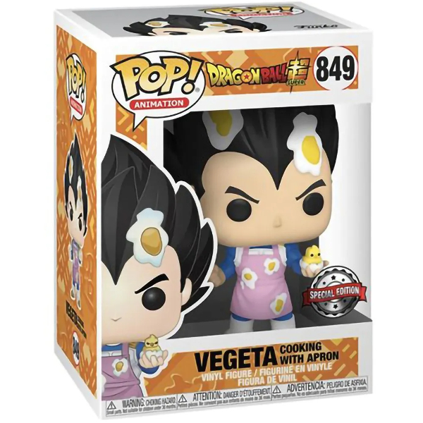Funko Pop! Dragonball Z Vegeta Cooking With Apron 849 Exclusivo - Moça ...