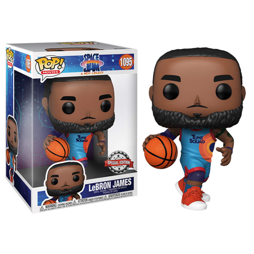 Funko Pop! Space Jam Basketball NBA Lebron James 1095 10 Polegadas ...