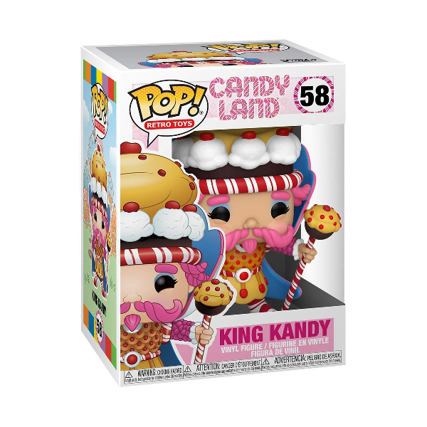 Funko Pop! Retro Toys Candy Land King Kandy 58 Original Colecionavel ...