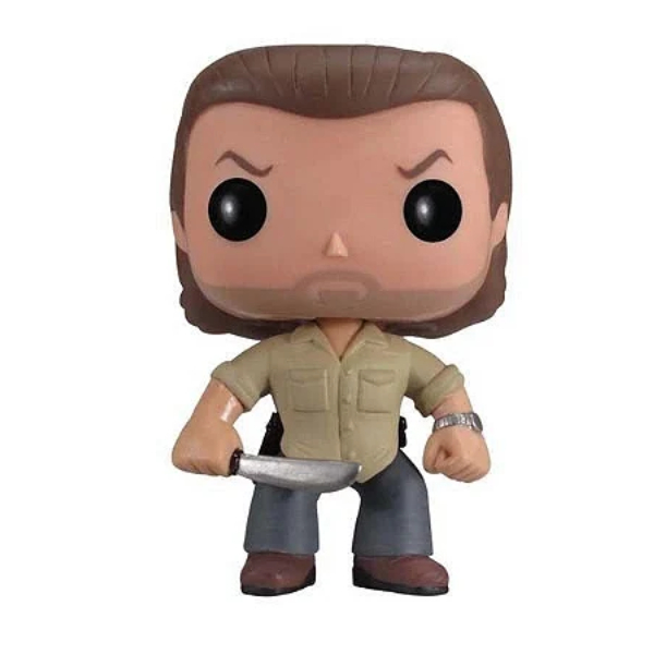 Funko Pop! TV The Walking Dead Rick Grimes 67 Original Colecionavel ...