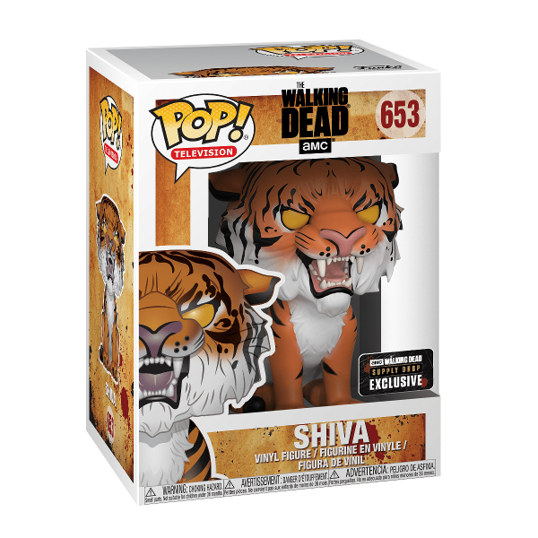 Funko Pop! TV The Walking Dead Shiva 653 Exclusivo Original - Moça do ...