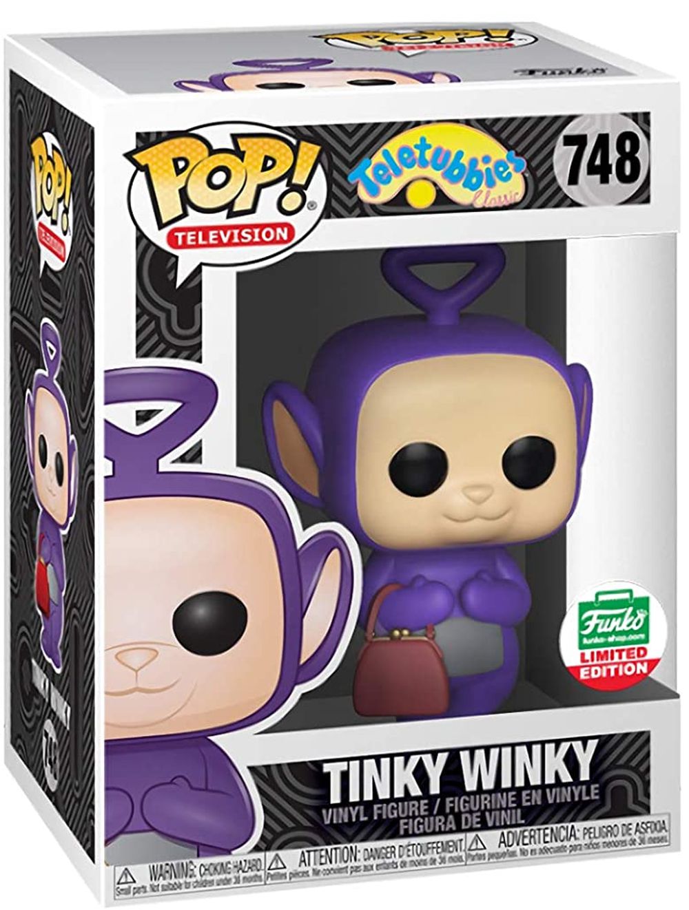 Funko Pop! Television Teletubbies Tinky Winky 748 Exclusivo Original ...