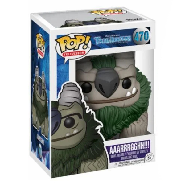 Funko Pop! Trollhunters Caçadores de Trolls Aaarrrgghh!!! 470 Original ...