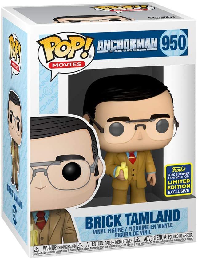 Funko Pop! Movies Anchorman Brick Tamland 950 Exclusivo Original - Moça ...