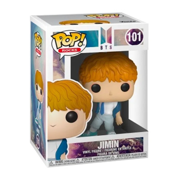 Funko Pop! Rocks BTS Jimin 101 Original Colecionavel - Moça do Pop ...