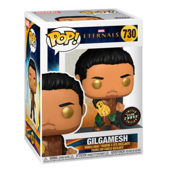 Funko Pop! Marvel Eternals Gilgamesh 730 Exclusivo Glow Chase - Moça do ...