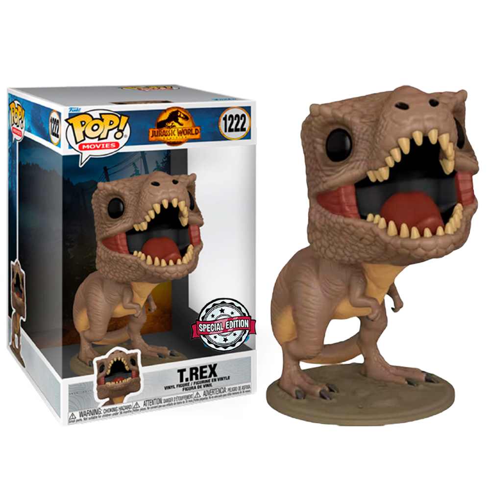 Funko Pop! Filme Jurassic World T.Rex 1222 Exclusivo Original - Moça do ...