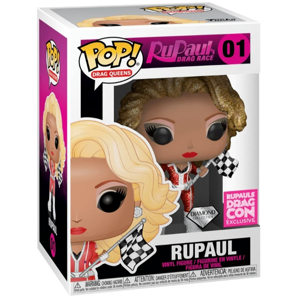 Funko Pop! Drag Queens Rupaul 01 Diamond Exclusivo Original - Moça do ...