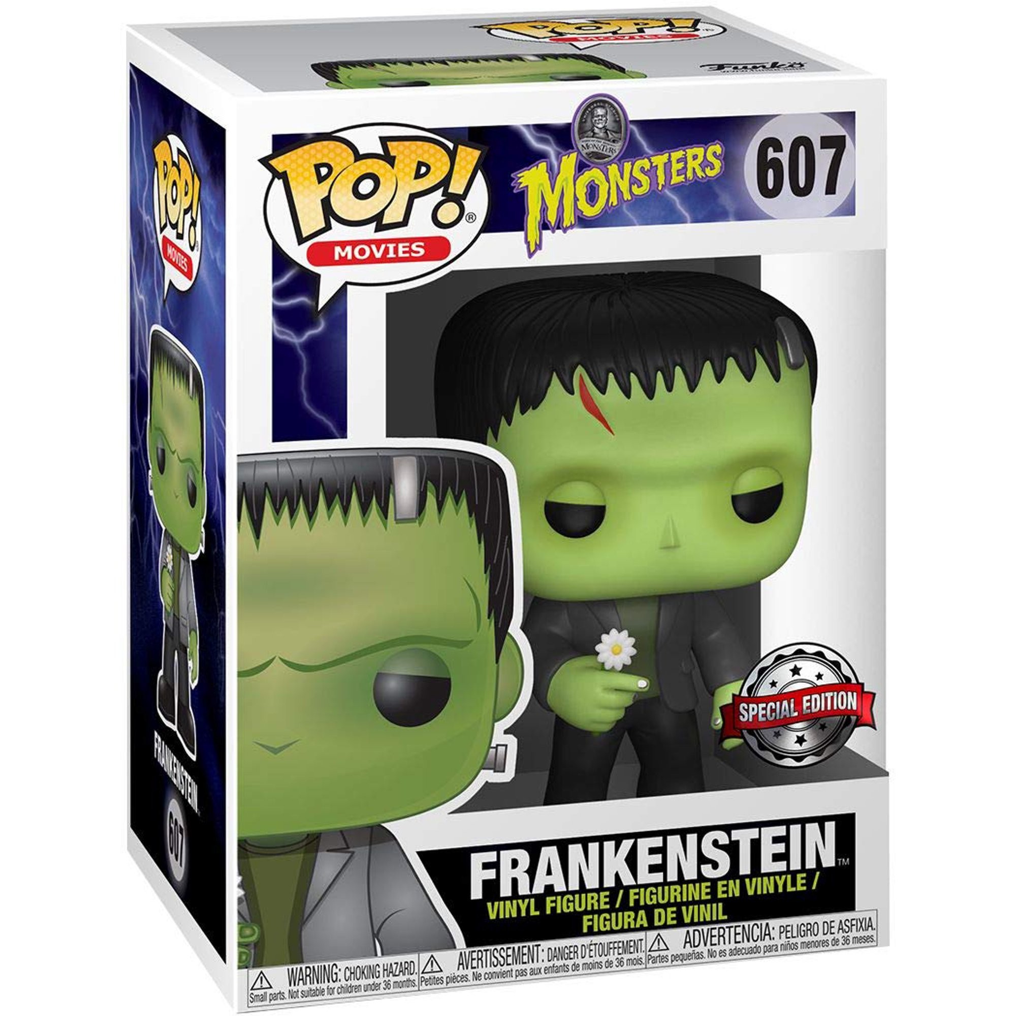 Funko Pop! Movies Monsters Frankenstein 607 Exclusivo Original - Moça ...