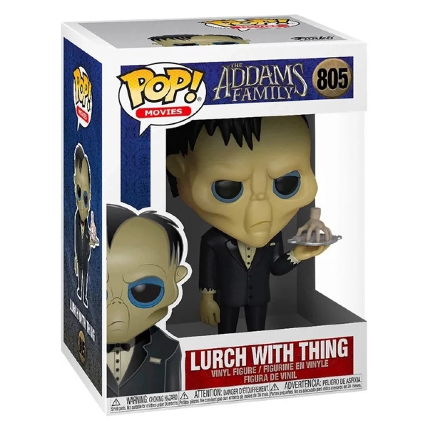 Funko Pop! The Addams Family Lurch With Thing 805 Original - Moça do ...