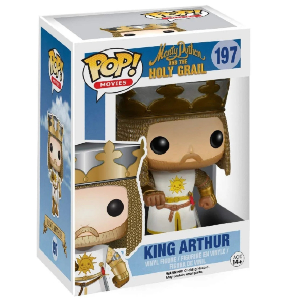 Funko Pop! Monty Python And The Holy Grail King Arthur 197 Original ...