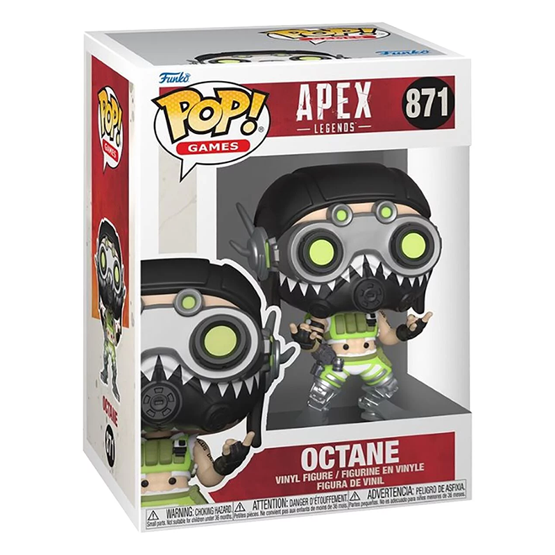Funko Pop! Games Apex Legends Octane 871 Original Colecionavel - Moça ...