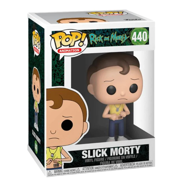 Funko Pop! Animation Rick And Morty Slick Morty 440 - Moça do Pop ...