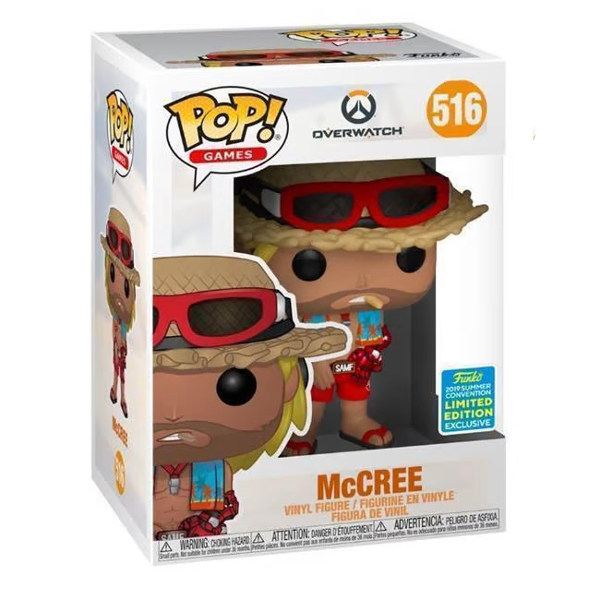 Funko Pop! Games Overwatch McCree 516 Exclusivo Original Colecionavel ...