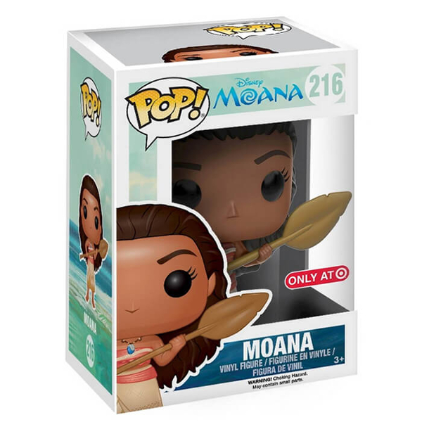 Funko Pop! Disney Princesa Moana 216 Exclusivo Original Colecionavel ...