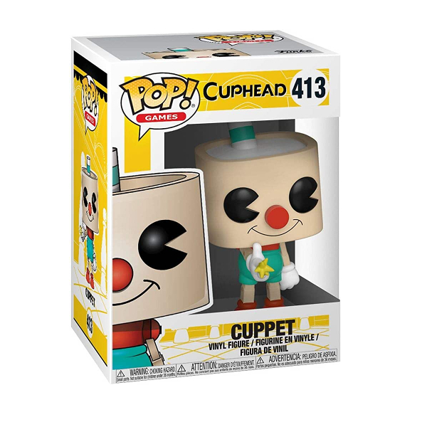 Funko Pop! Games Cuphead Cuppet 413 Original Colecionavel - Moça do Pop ...