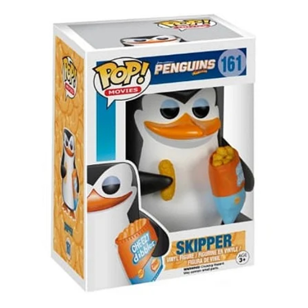 Funko Pop! Filmes Penguins Madagascar Skipper 161 Original - Moça do ...