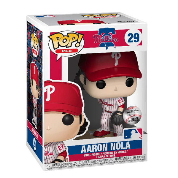 Funko Pop! MLB Baseball Aaron Nola 29 Original Boneco Colecionavel ...