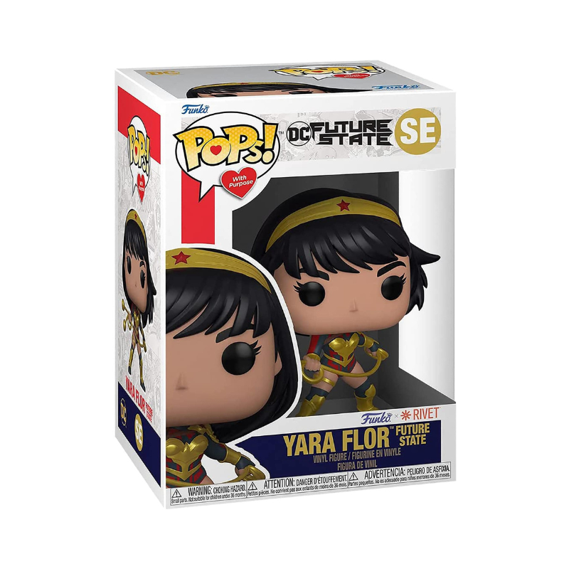 Funko Pop! Dc Comics Yara Flor SE Original Colecionavel - Moça do Pop ...