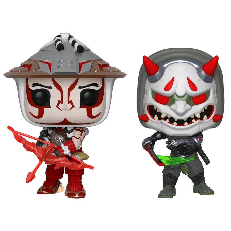 Funko Pop! Games Overwatch Hanzo And Genji 2 Pack Exclusivo - Moça do ...