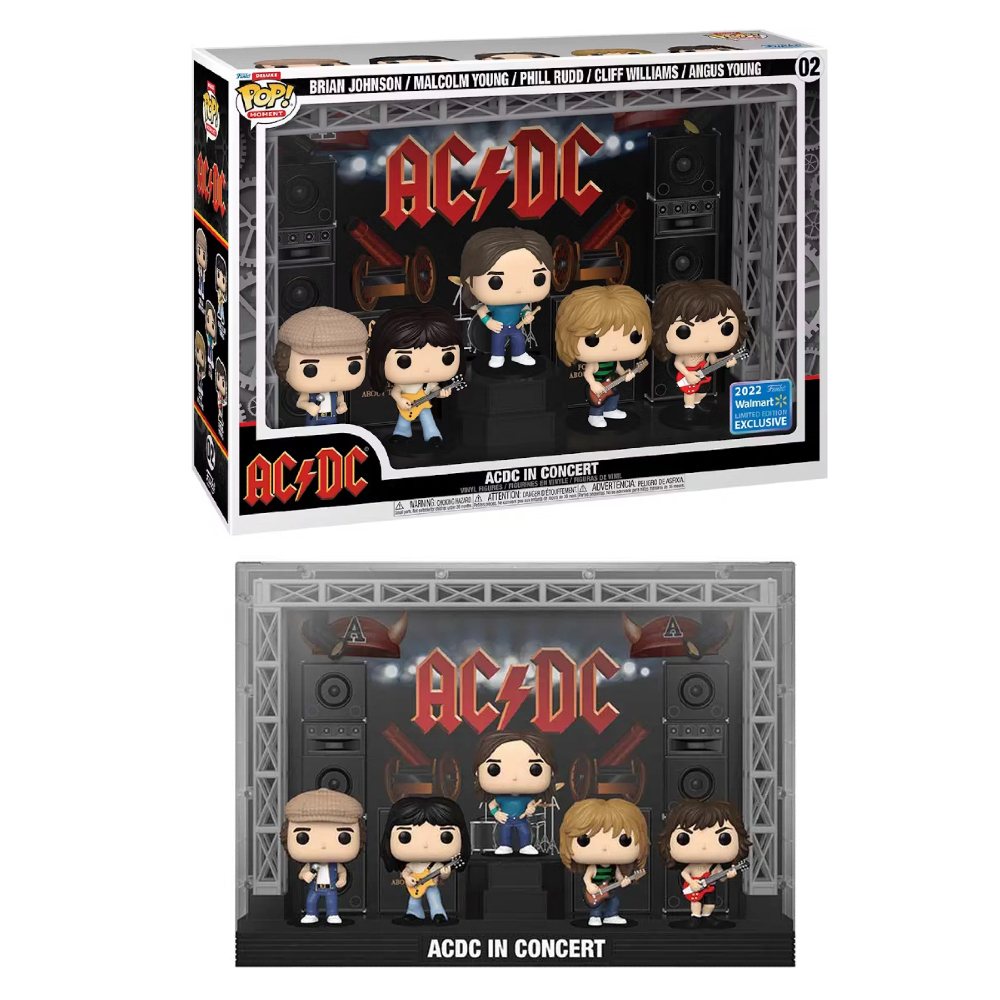 Funko Pop! Moment Rocks ACDC in Concert 02 Exclusivo Original - Moça do ...