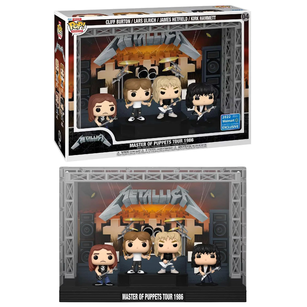 Funko Pop! Rocks Metallica Master of Puppets Tour 04 Exclusivo - Moça ...