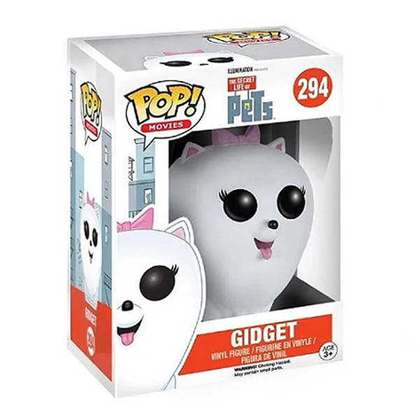 Funko Pop! Filme Pets A Vida Secreta dos Bichos Gidget 294 - Moça do ...