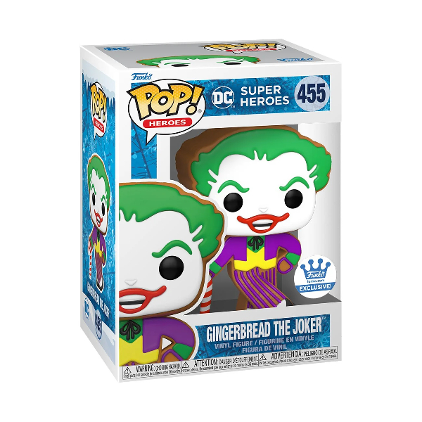 Funko Pop! DC Comics Gingerbread The Joker 455 Exclusivo Original ...