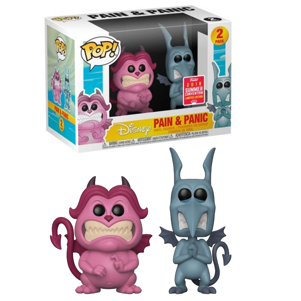 Funko Pop! Disney Hercules Pain And Panic 2 Pack Exclusivo Original ...