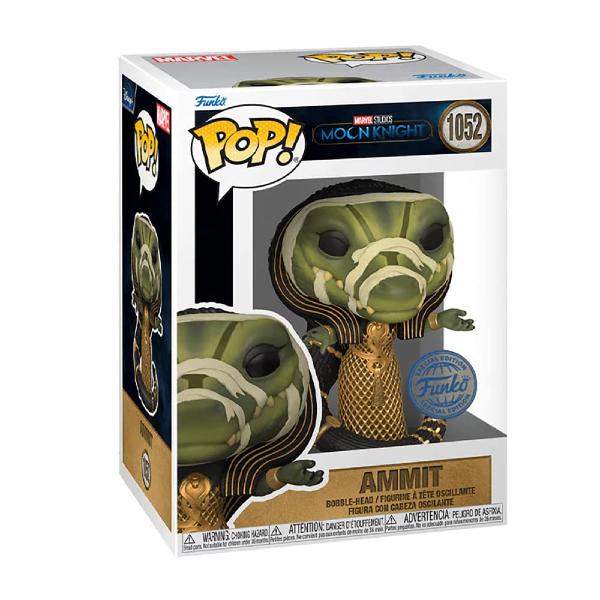 Funko Pop! Marvel Moon Knight / Cavaleiro da Lua Ammit 1052 Exclusivo ...