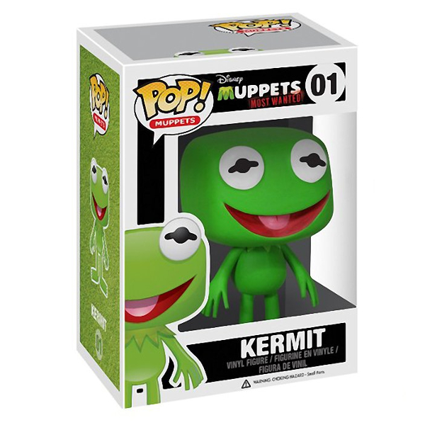 Funko Pop! The Muppets Kermit 01 Original Boneco Colecionavel - Moça do ...