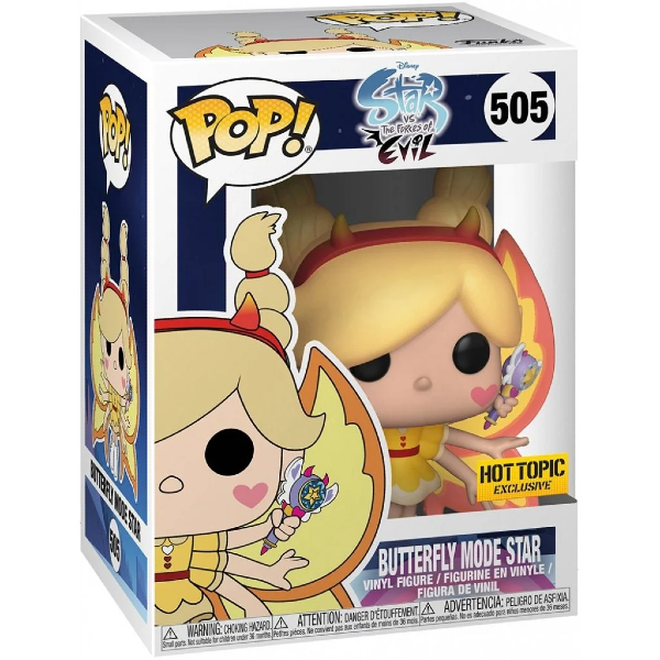 Funko Pop! Star vs. As Forças do Mal Butterfly Mode Star 505 Exclusivo ...
