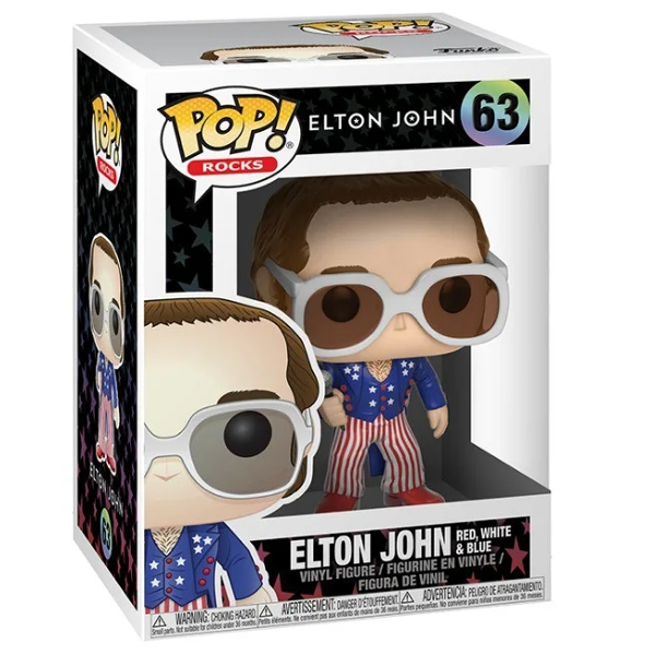 Funko Pop! Rocks Elton John 63 Original Colecionavel - Moça do Pop ...