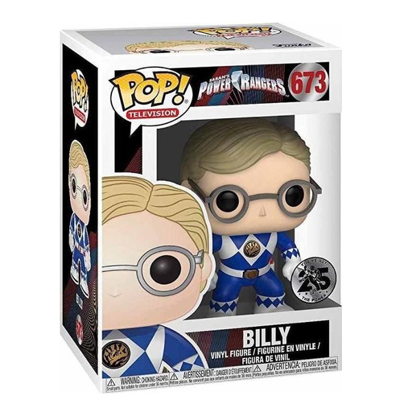 Funko Pop! Television Power Rangers Billy 673 Original Colecionavel ...