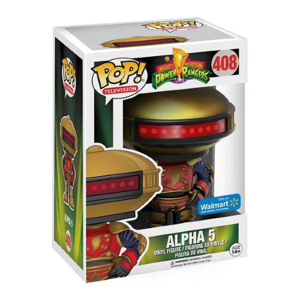 Funko Pop! Television Power Rangers Alpha 5 408 Exclusivo Original ...