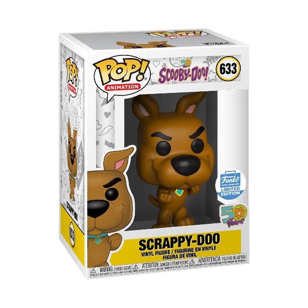 Funko Pop! Animation Scooby Doo Scrappy-Doo 633 Exclusivo Original ...