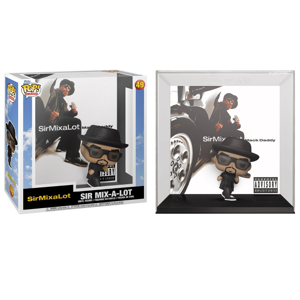 Funko Pop! Albums Rocks Sir Mix A Lot Mack Daddy 49 Original - Moça do ...