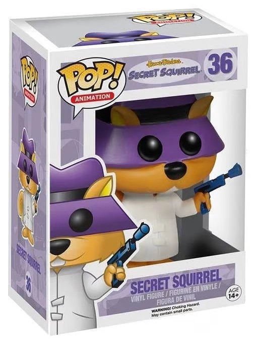Funko Pop! Hanna Barbera Secret Squirrel 36 Original Colecionavel ...