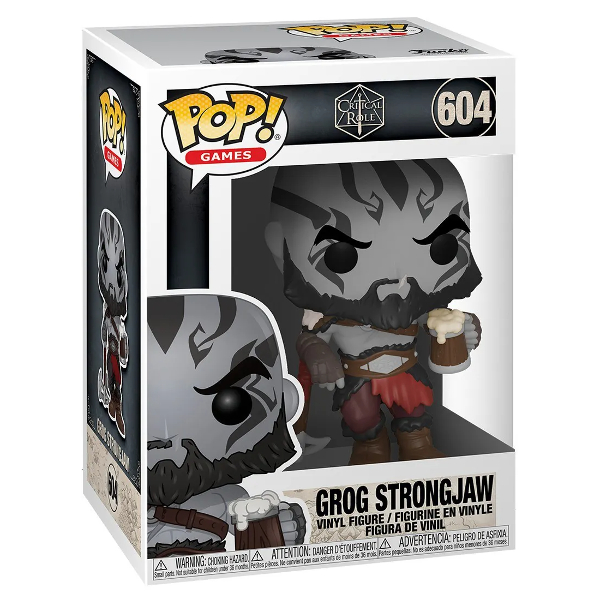 Funko Pop! Critical Role Grog Strongjaw 604 Original Colecionavel ...