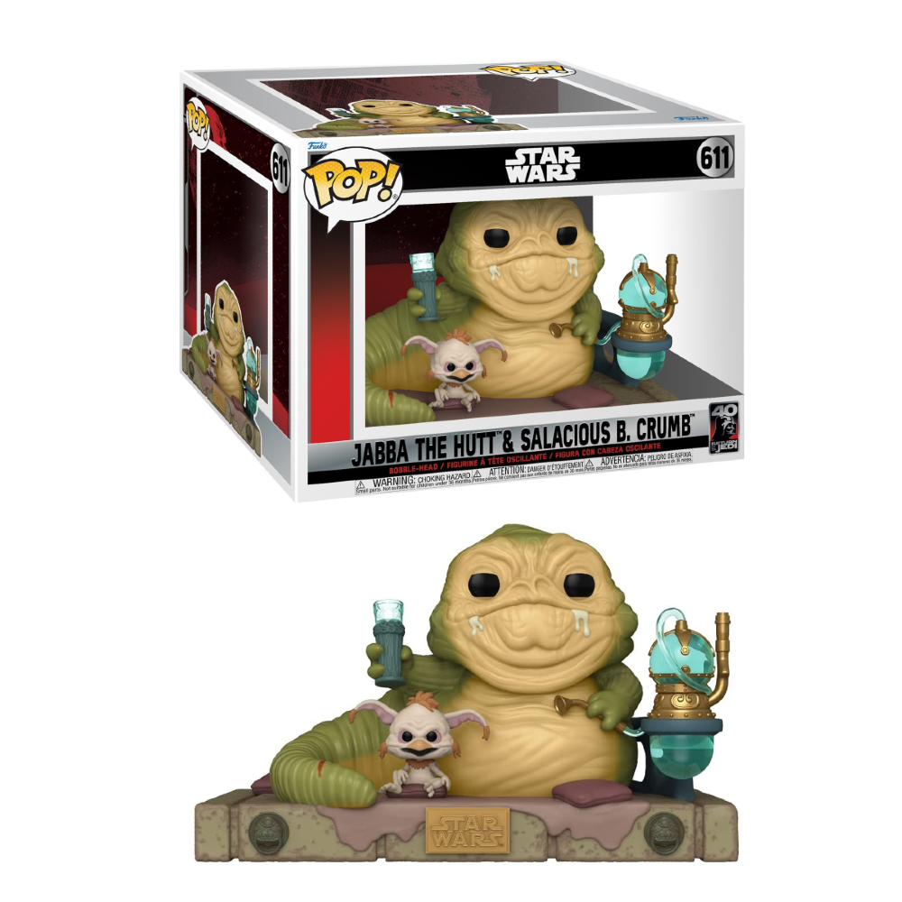 Funko Pop! Movie Moment Television Star Wars Jabba The Hutt and - Moça ...
