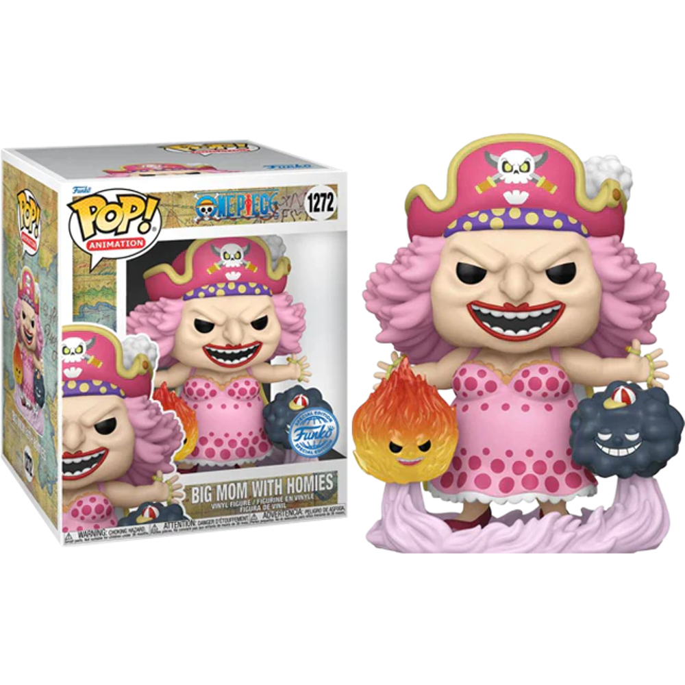Funko Pop! Animation One Piece Big Mom With Homies 1272 Exclusivo ...