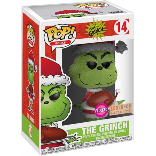 Funko Pop! Movies The Grinch 14 Exclusivo Flocked Original - Moça do ...