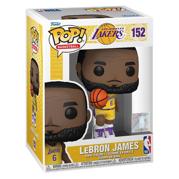Funko Pop! Basketball Lakers Lebron James 152 Original Colecionavel ...
