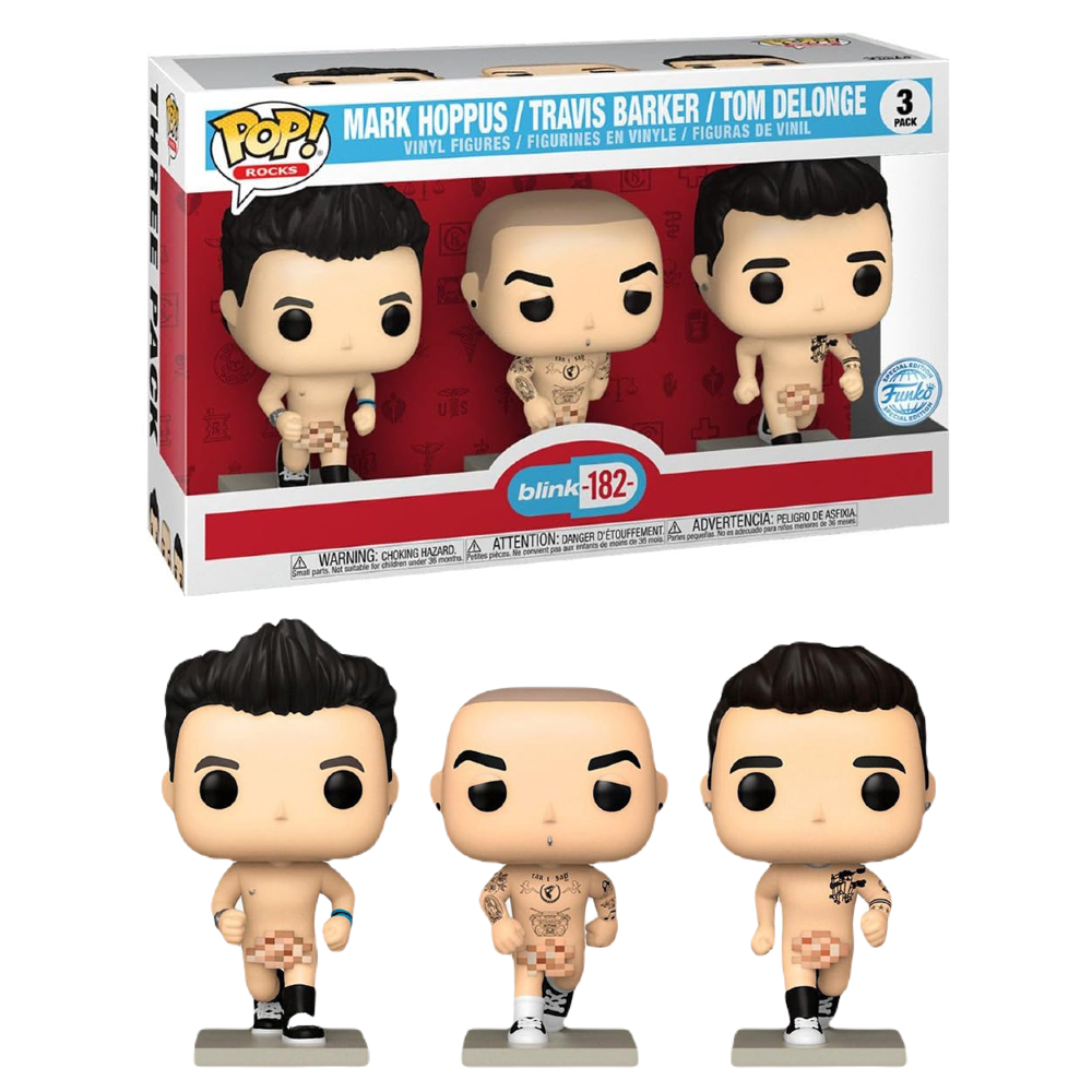 Funko Pop! Rocks Blink 182 3 Pack Exclusivo Original Colecionavel ...