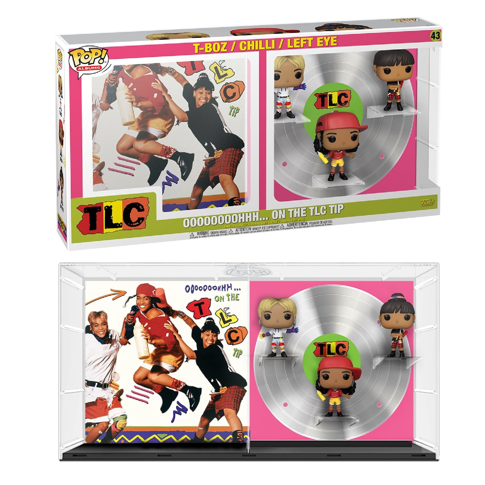 Funko Pop! Album Rocks TLC T-Boz/ Chilli / Left Eye 43 Original - Moça ...