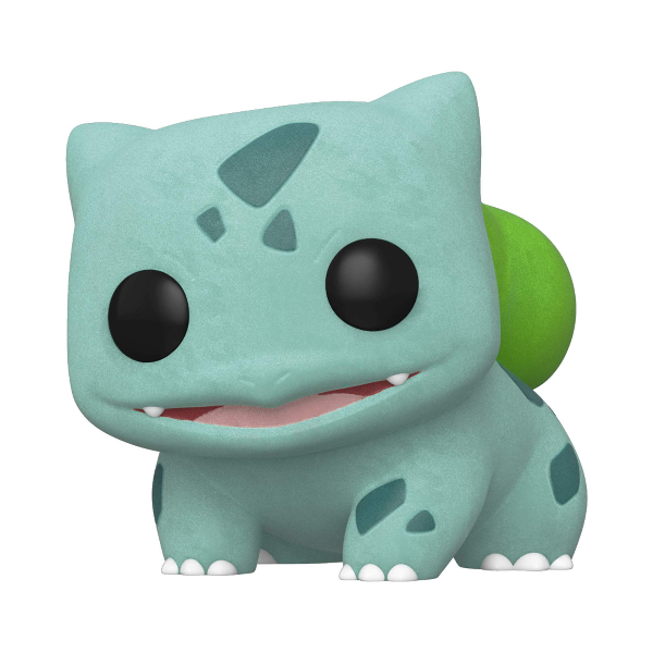 Funko Pop! Games Pokemon Bulbasaur 453 Exclusivo Flocked Original ...