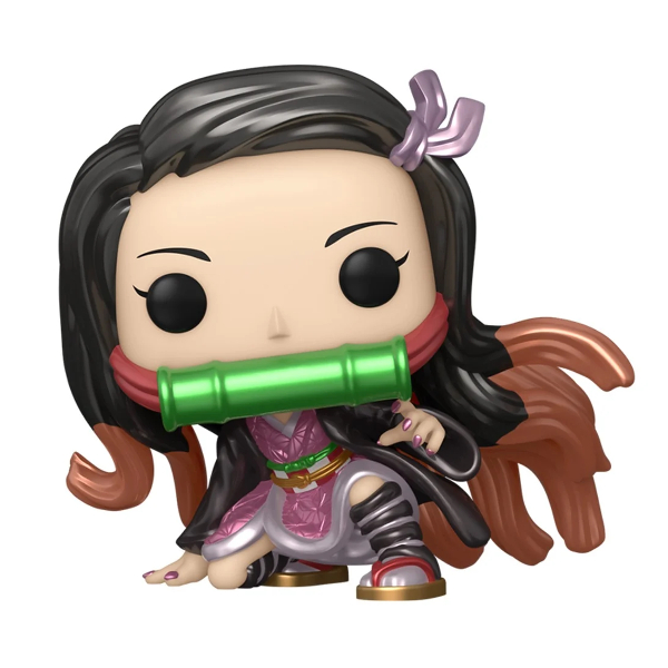 Funko Pop! Demon Slayer Nezuko Kamado 868 Exclusivo Metallic - Moça do ...